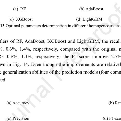 Workflow Of Determining A Proper Combination Of Sub Classifiers In