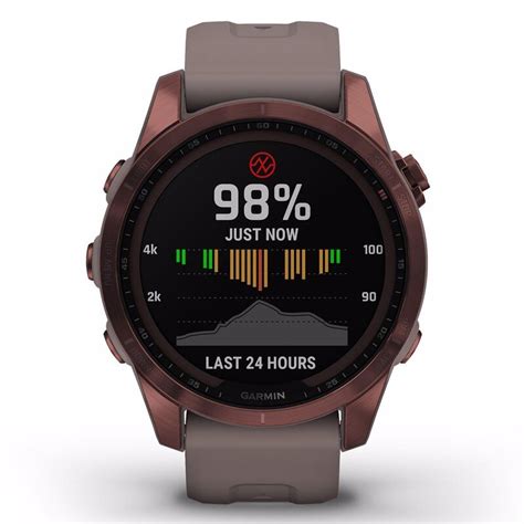fenix 7S Sapphire Solar, Dark Bronze Titanium/Shale Gray