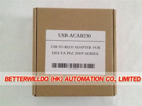 Usb Acab Industrial Grade Programmer Cable Usbacab Usb Dvp Usb Adapter For Delta Dvp