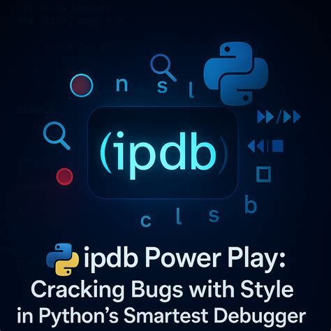 🐍 Ipdb Power Play Cracking Bugs With Style In Pythons Smartest