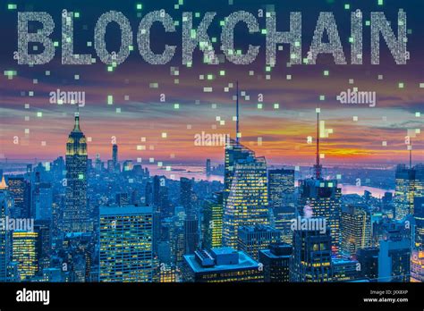 Blockchain Concept In Database Management Stock Photo Alamy