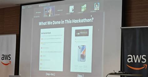 แข่งไอเดียแก้ไขปัญหาธุรกิจจริงใน Aws Demo Day จากโครงการ Depa Growthlab Genai Hackathon