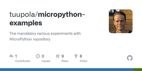 github tuupola micropython examples the mandatory various