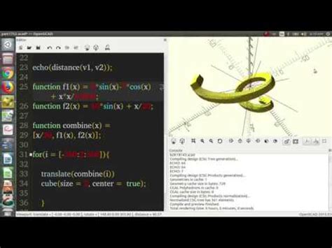 Functions OpenSCAD Tutorial YouTube