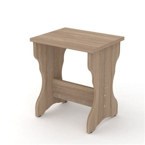 Невеликий табурет Компаніт Т 5 для кухні та роботи Дуб соноха купити онлайн на Rozetka