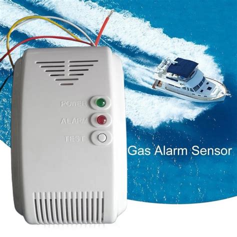 12v Gas Alarm Sensor Alarm Propane Butane Lpg Natural Motor Home Camper