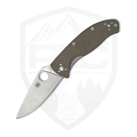 Spyderco Tenacious Brown G 10 Cpm M4 C122gbnm4p