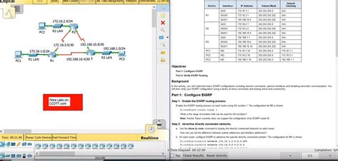 ICND2 7 2 2 4 Packet Tracer Configuring Basic EIGRP With IPv4 CCDTT