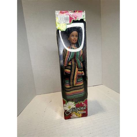 Filipina Igorot Toys Rare 994 Filipina Igorot Ethnic Collectible 12 Doll Box Philippines
