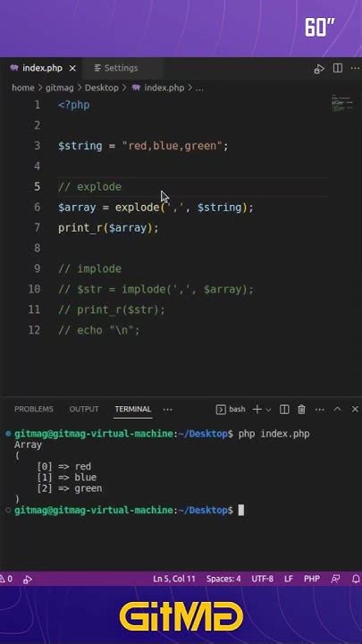 Implode Vs Explode In Php Youtube