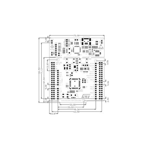 Nucleo L476rg Stm32 Nucleo 64 Development Board Supports Arduino And 39 95