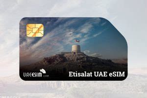 Etisalat Esim Prepaid Data Plan For Travelers