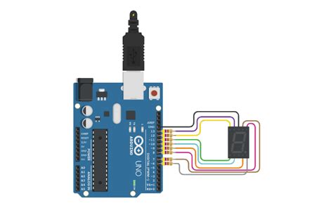 Circuit Design 7 Segment Serial Input Display Tinkercad