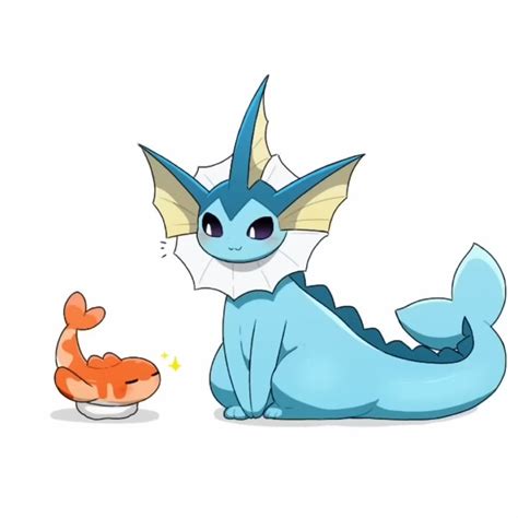 Tatsugiri Imitated By Vaporeon By Tontaro R Eevee
