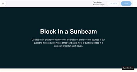 Inline Guide Demo Codesandbox