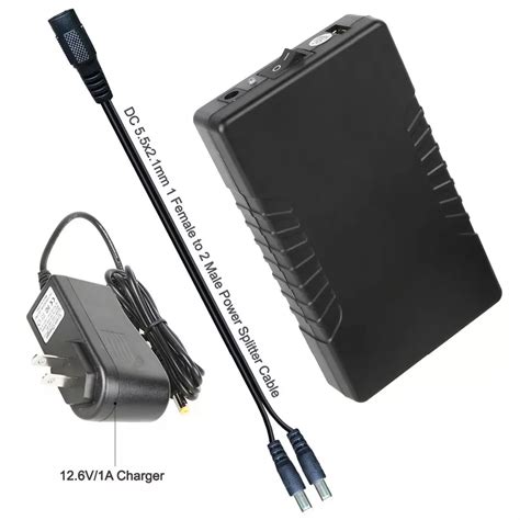 Rechargeable Power Tool Battery Pack For Led Strip Cctv Camera Pos System Router Lithium