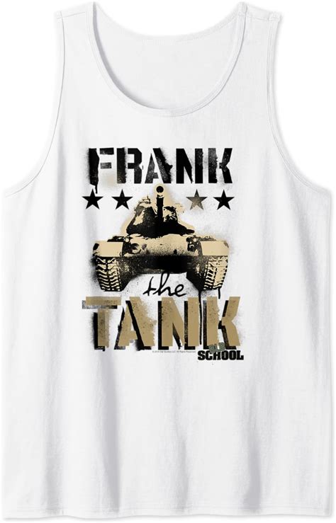 Old School Frank The Tank Portrait Tank Top Clothing Shoes And Jewelry