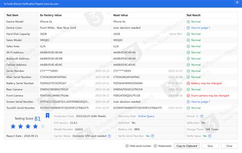 3utools Since Verification Report Is Available On
