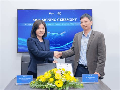 Vti Reaffirms Partnership With Vnu Uets Faculty Of Information Technology Vti