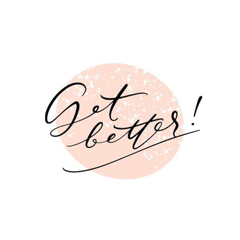 더 나은 클립 아트 그림을 얻으십시오 동기 부여 손으로 그린 레터링 질감 둥근 모양 배경 벡터 손으로 그린 타이포그래피 개념