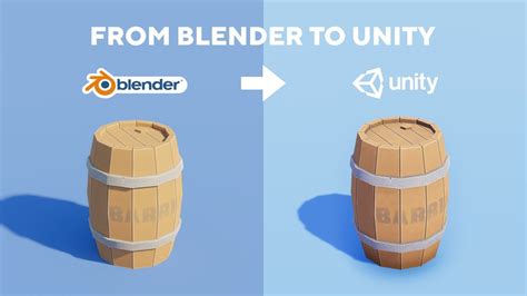 game asset beginner tutorial exporting from blender to unity part 4