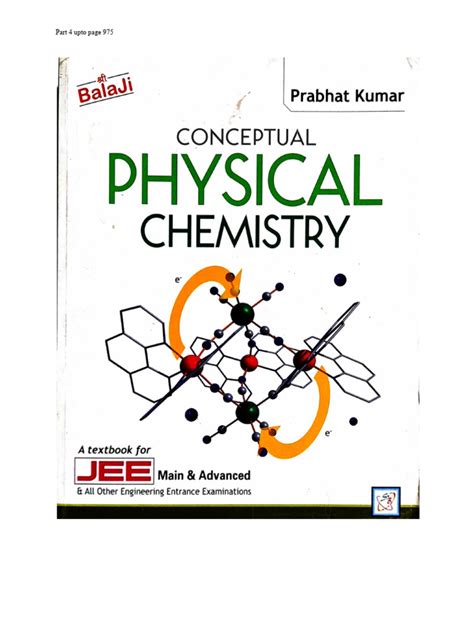 Prabhat Kumar Conceptual Physical Chemistry Part 4 Upto Colloidal Pdf