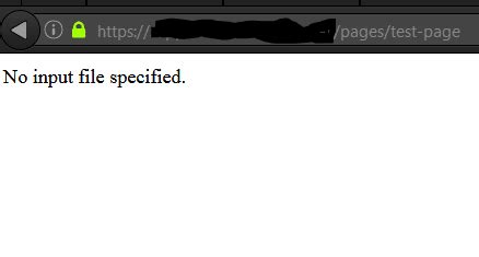 Cách sửa lỗi No input file specified VDO DATA