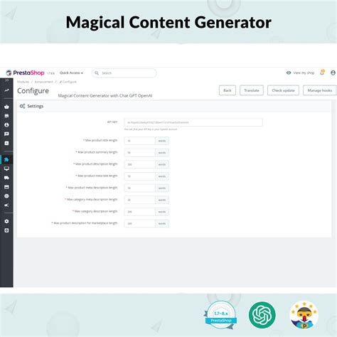 Magical Content Generator With Chatgpt Openai By Bonpresta Codecanyon