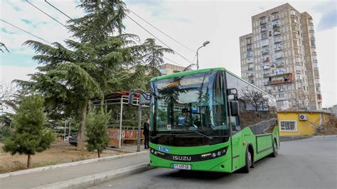 24 01 20 Isuzu ს ახალი ავტობუსები 4 მარშრუტზე ჩანაცვლდა Youtube