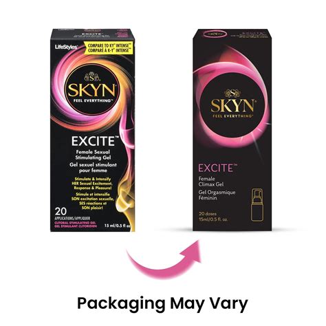 Skyn Excite Female Arousal Sensual Stimulating Massaging Gel Lotion 20