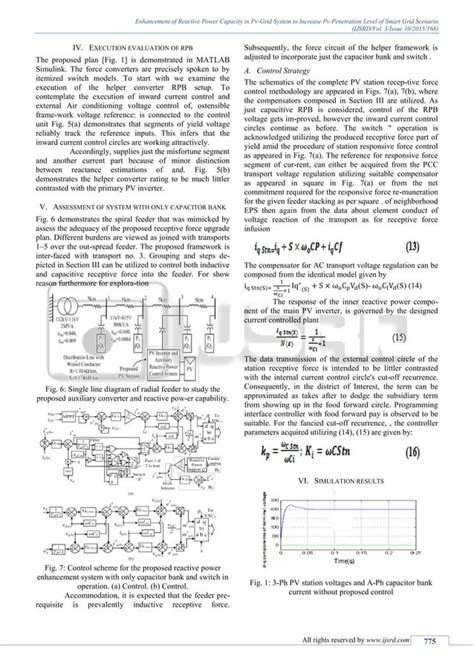 Enhancement Of Reactive Power Compensation In Pv Grid System To Increase The Pv Penetration