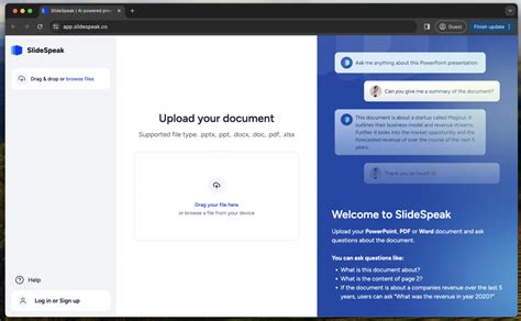 how to convert pdfs to powerpoint with ai slidespeak