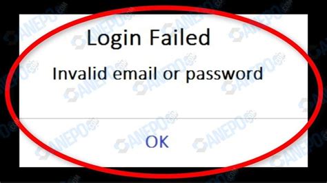 Invalid Email Or Password Artinya Berikut Penjelasannya