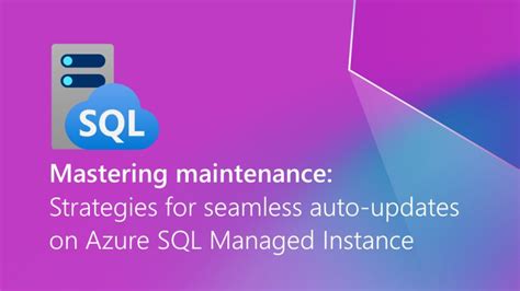 Eitan Blumin On Linkedin Mastering Maintenance Strategies For