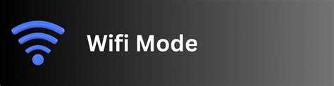 Select Network Mode Select Network Mode