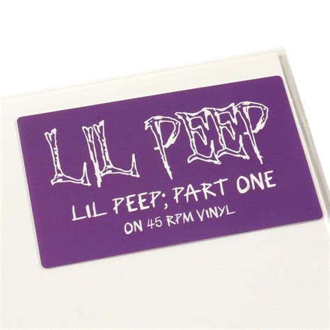Lil Peep Lil Peep Part One Colored Vinyl Vinyl Lp —