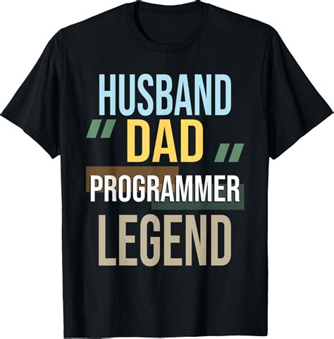Premium Comfort Husband Dad Programmer Legend Computer Science Coding