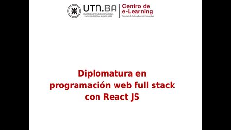 Trabajo Practico Final Diplomatura En Programación Web Full Stack Con