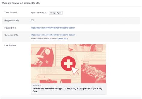How To Use The Facebook Debugger Tool For Shared Posts Big Sea