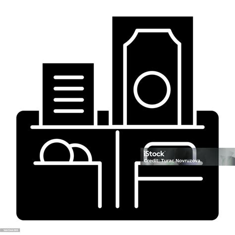 지갑 단단한 아이콘입니다 지갑 벡터 그림은 흰색으로 분리되어 있습니다 를 위해 디자인된 머니 글리프 스타일 및 앱 Eps 10 검은색에 대한 스톡 벡터 아트 및 기타 이미지