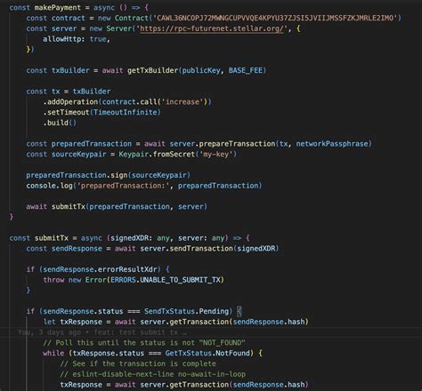 unable to submit transaction · issue 149 · stellar js soroban client · github