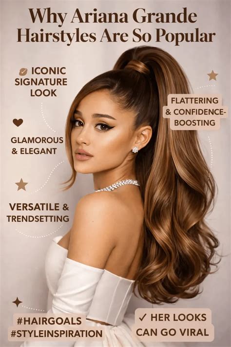 Ariana Grande Hairstyle Iconic Hair Looks And Style Guide