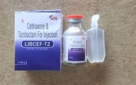 Ceftriaxone Tazobactam Injection 1 125 Gm At ₹ 192 Vial In Bettiah Id 2851116675797