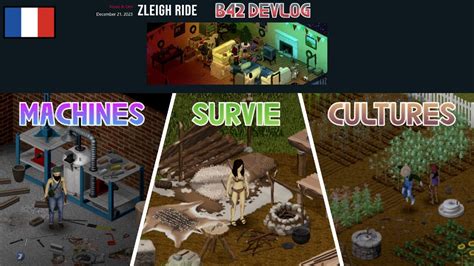 Project Zomboid Build 42 Devlog Machines Survie Cultures YouTube