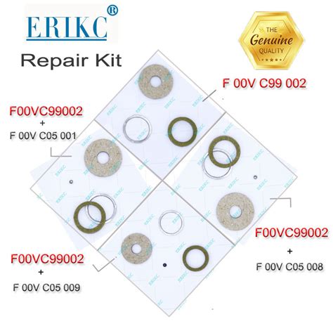 Bosch Injector Gaskets Kit F00vc99002 F 00V C99 002 Common Rail Repair ...