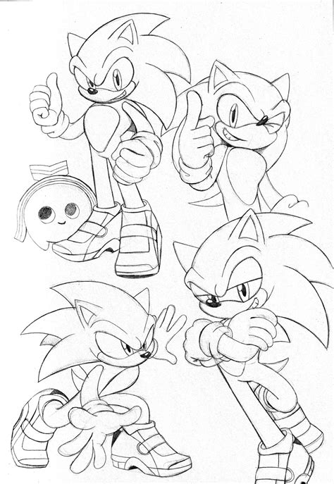 Sonic Doodles By Omegasunburst On Deviantart