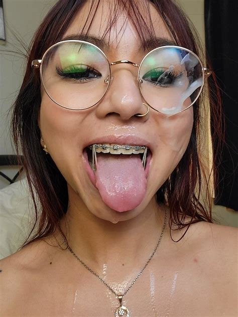 Looking For The Name Of This Super Cute Girl With Braces And Cum On Her
