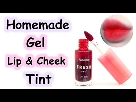 How To Make Gel Lip And Cheek Tint At Home Diy Lip And Cheek Tint YouTube Lip Stain Diy
