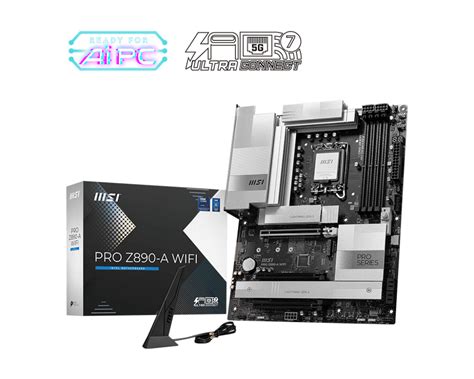 Pro Z890 A Wifi Pro Series Motherboards｜best Motherboard For Ai Pc｜msi