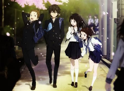 Hyouka Characters Hd Wallpaper